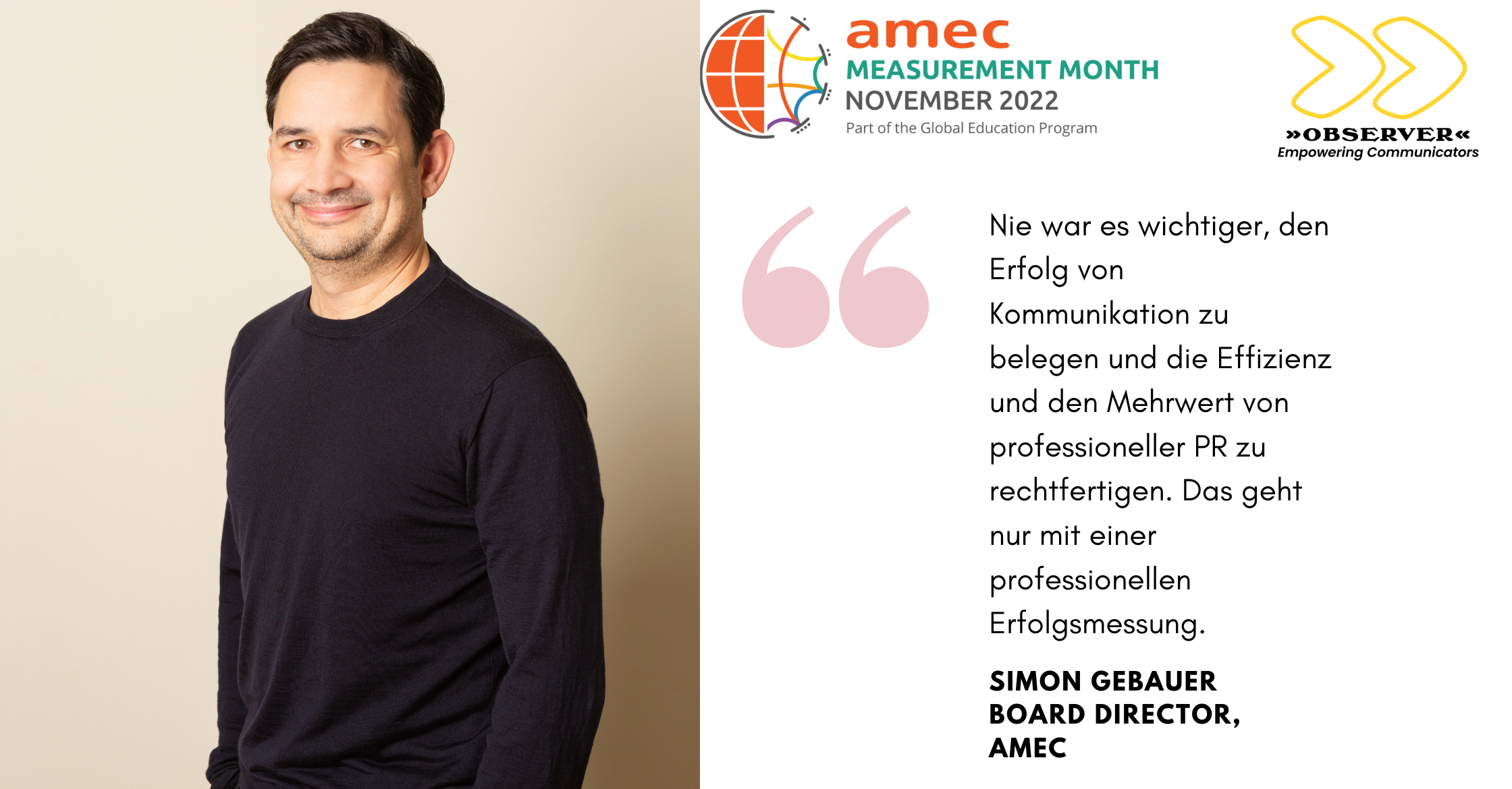 PR-Profis für Erfolgskontrolle - OBSERVER